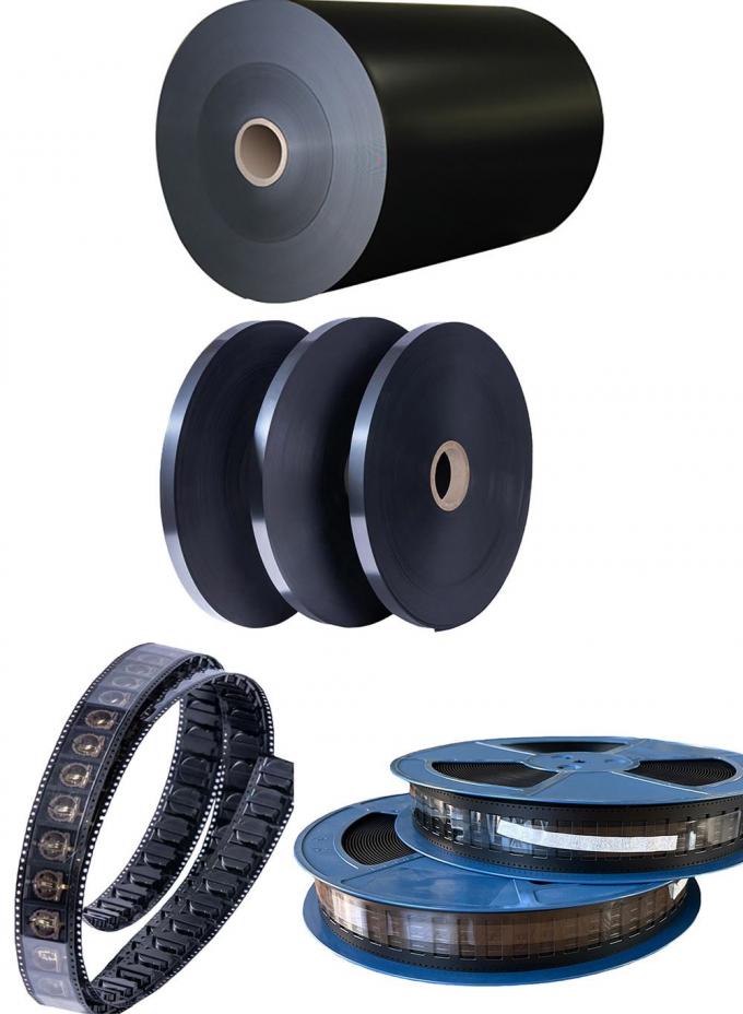 Black Anti-Static SMT Carrier Tape Reel for Fuse Beads & Capacitors ...