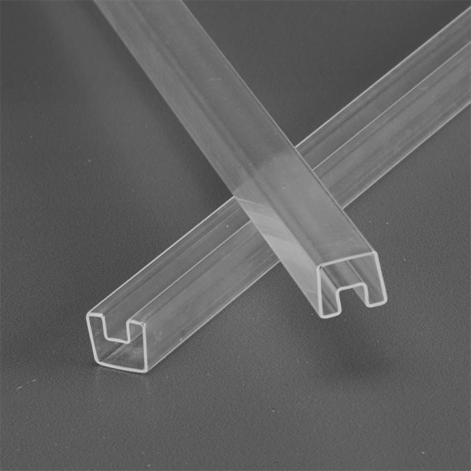 Clear PVC Package Anti Static IC Tubes transparent PVC PS PETG Plastic