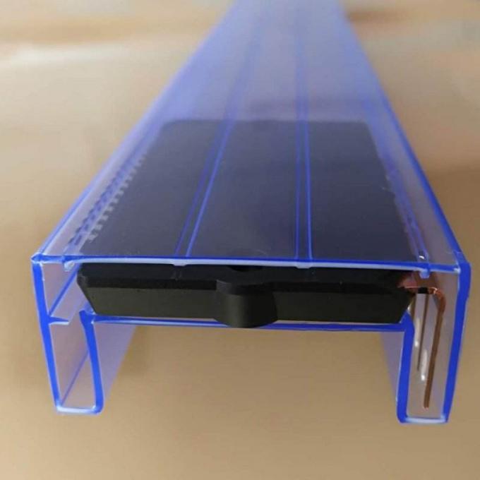 PVC Plastic Clear Anti Static IC Tubes For Electronic Packaging