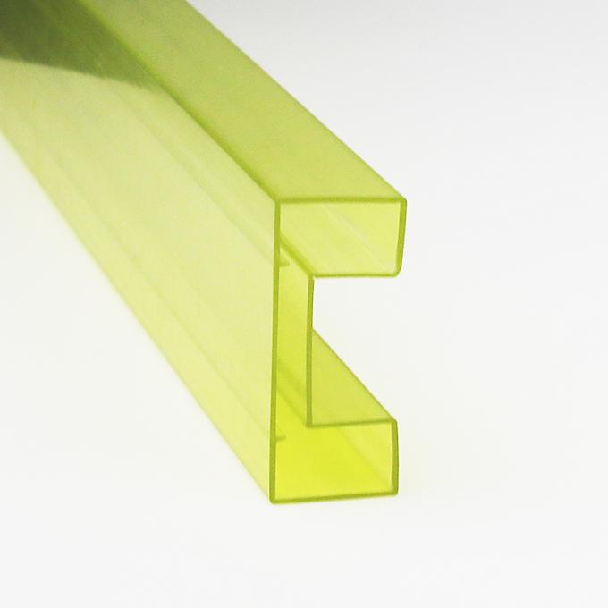 Clear With Plugs Anti Static ESD IC Packaging Tube For Electronic Component