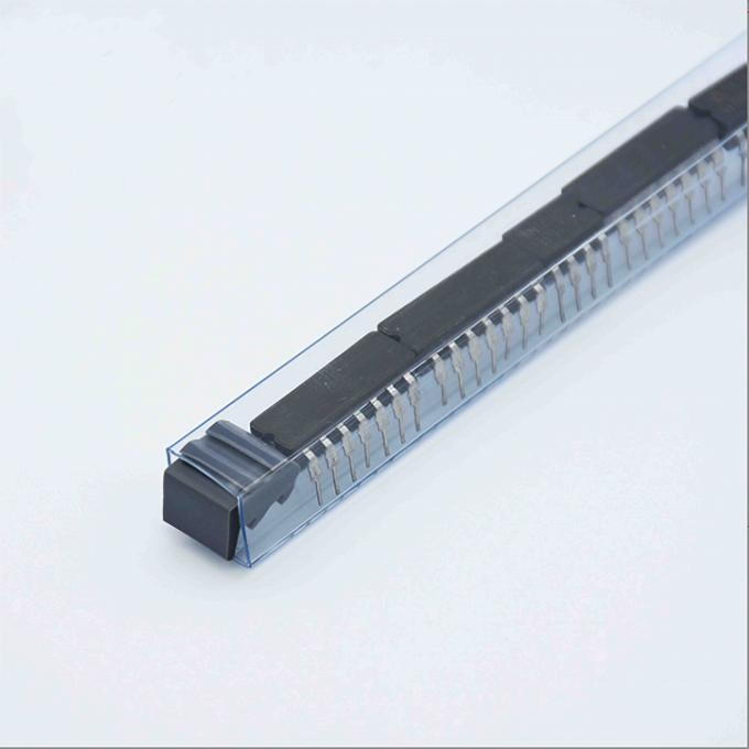 Clear Soft PVC Anti Static IC Tubes Custom High Level Environmentally ...