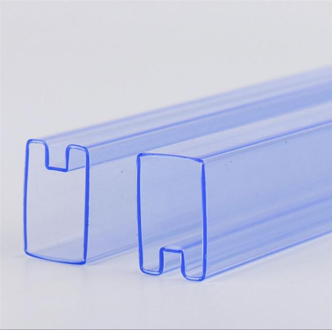 Factory Price Plastic Pipe Ic Packaging Tube Hard Clear Square Pvc ...