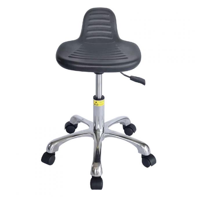 Cleanroom Backless ESD Stool with Anti-Static Casters Manufacturer ...