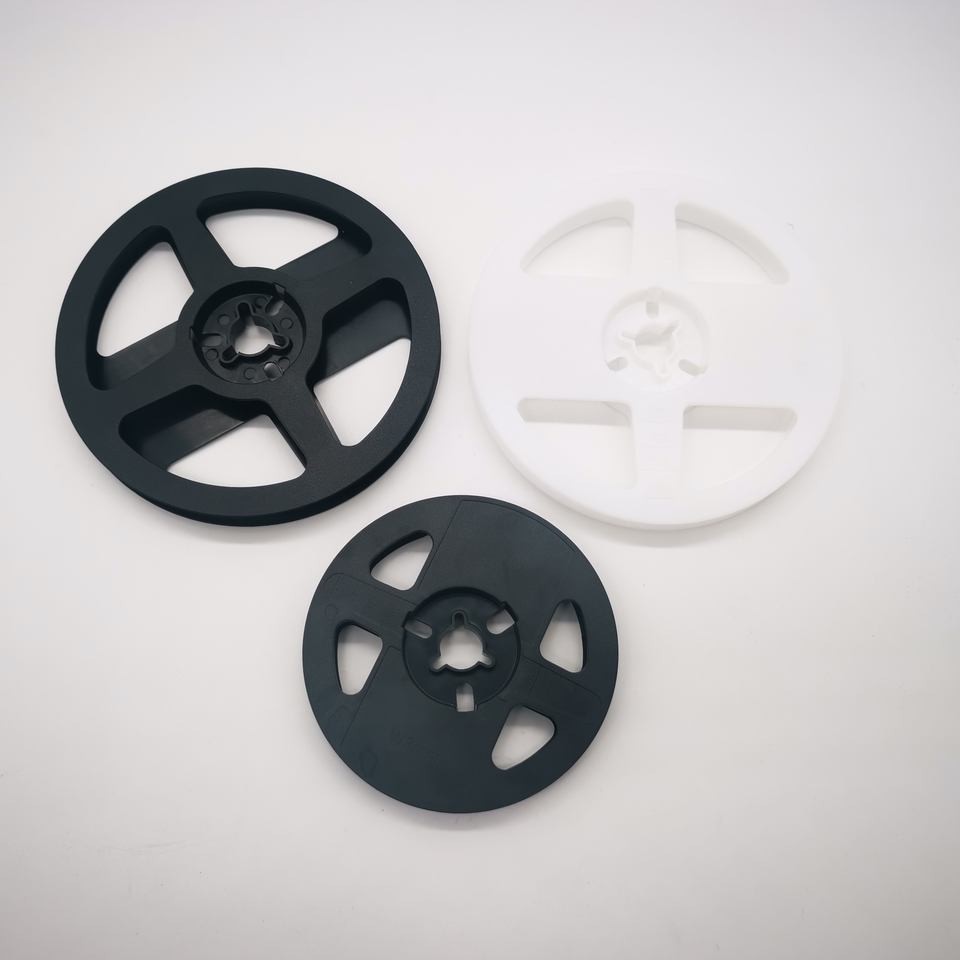 Custom OEM Plastic Spool Reel , 5 6 7 Inch Anti Static Led Strip Reel