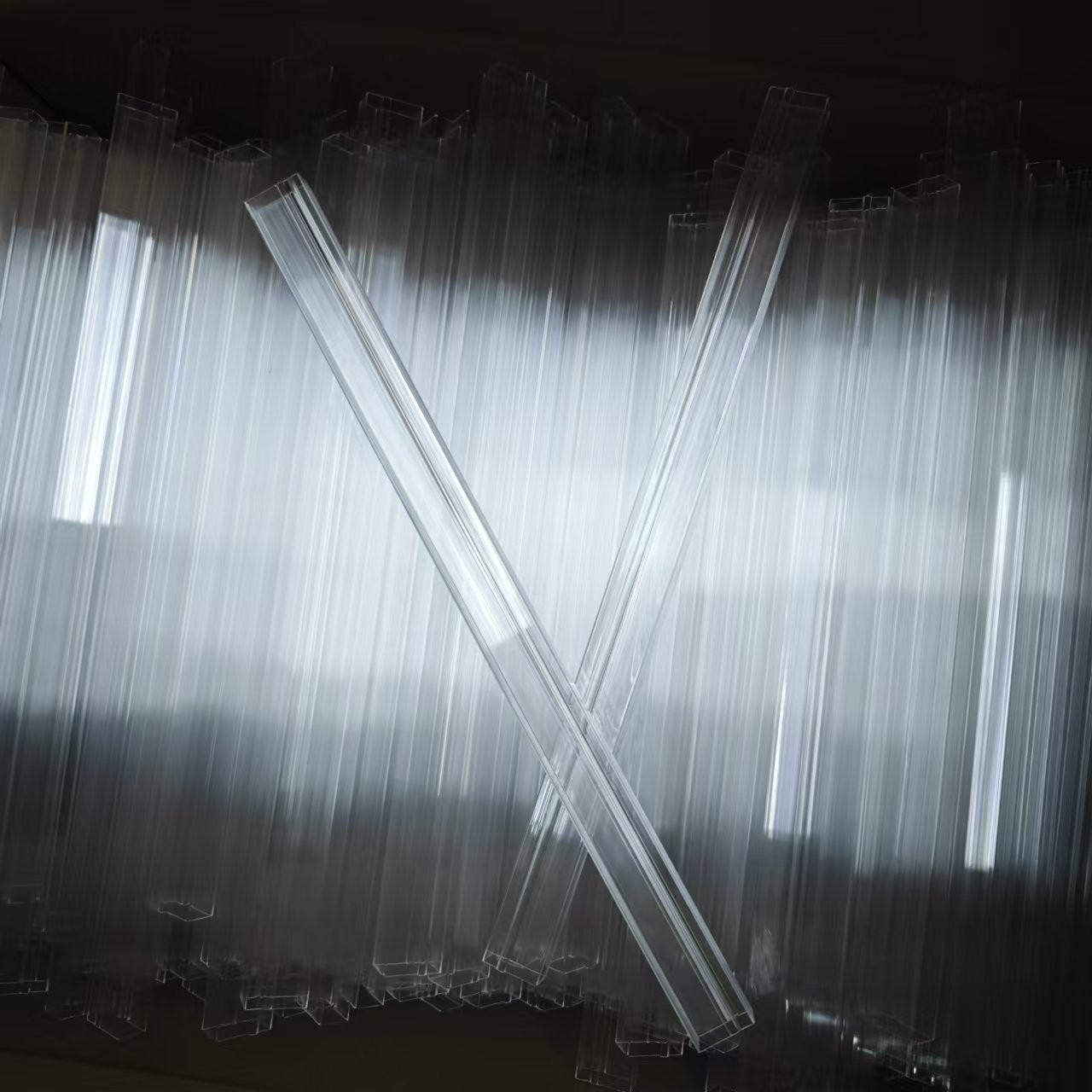 ESD tube manufacturers for smd sealed IC packaging anti-static packaging tube transparent