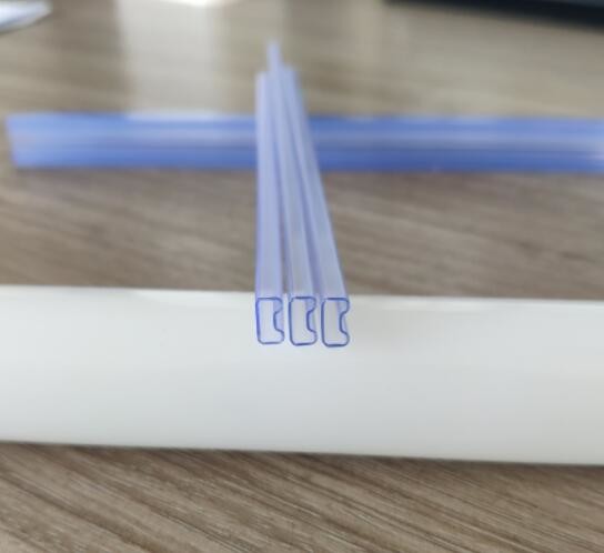 10E6-10E9 Antistatic ESD Tube , PS Extruded Plastic Tube Transparent